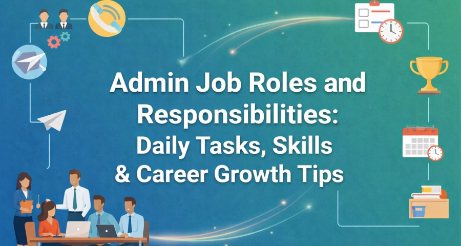 Admin Job Roles and Responsibilities: Tasks, Skills & Career Guide